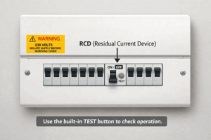 How to Test an RCD Safely: Test Buttons, Results, and When to Call an ...